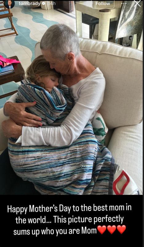 Tom Brady hyllar exen Gisele Bündchen och Bridget Moynahan på mors dag ...