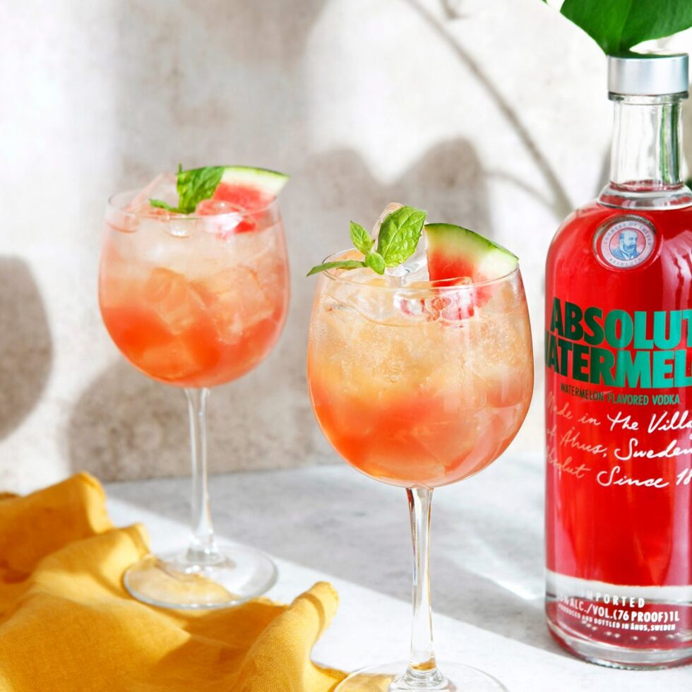 Nyhet: Absolut Vodka Watermelon - 4 somriga drinkrecept - Metro Mode