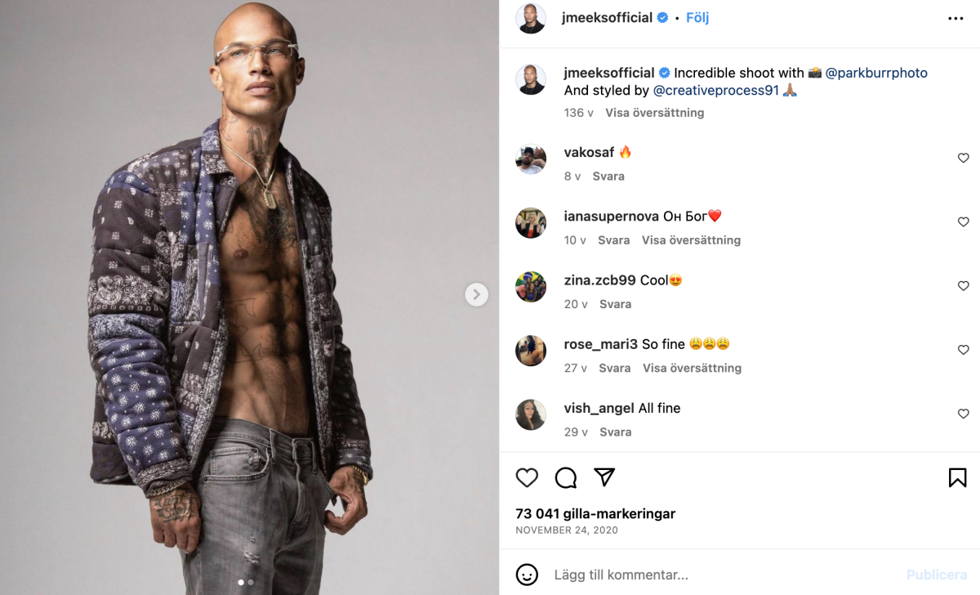 Jeremy Meeks - Så lever "världens snyggaste brottsling" idag - Metro Mode