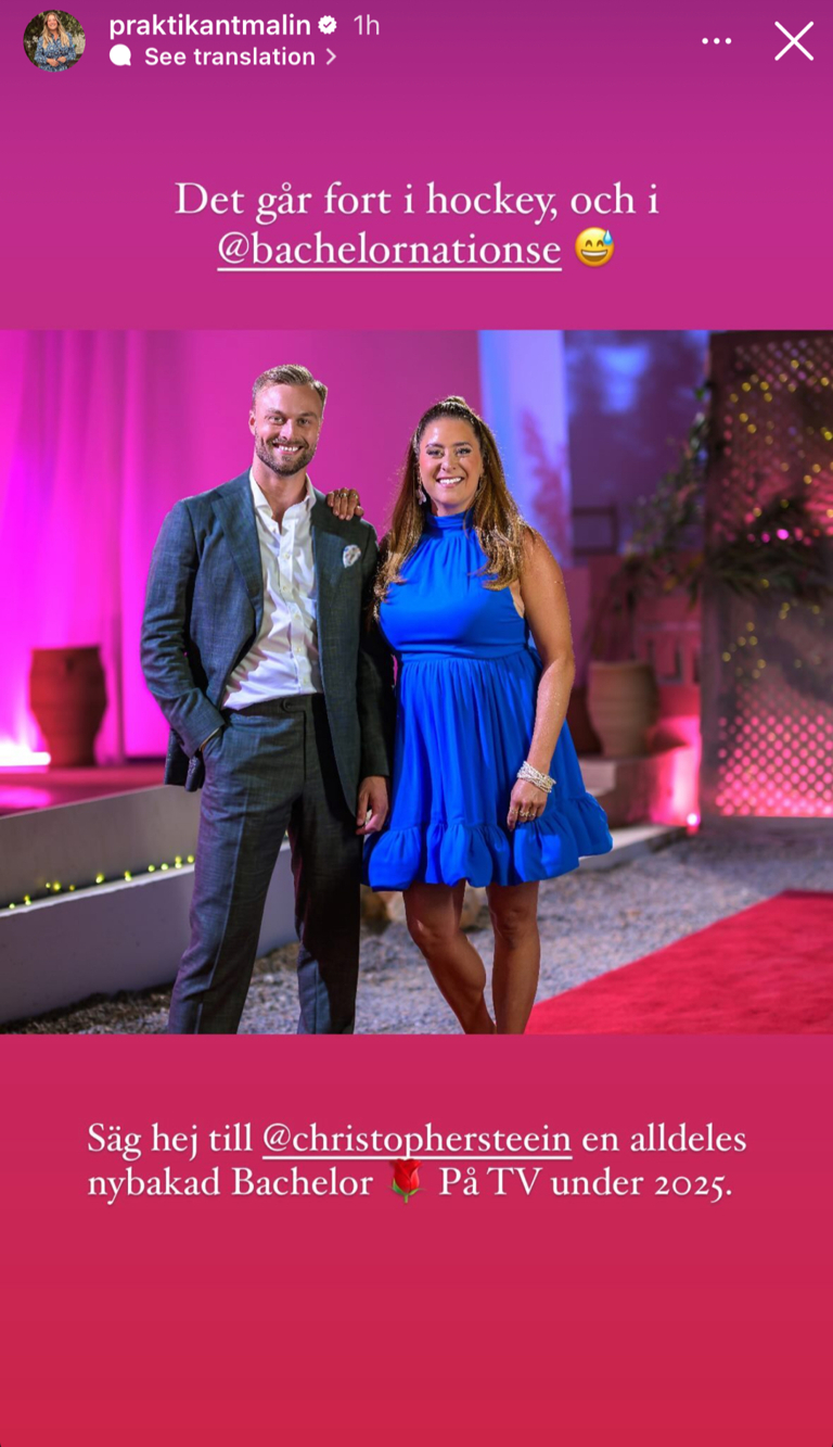 Bachelor 2025 - Christopher Stein är nästa bachelor - Metro Mode