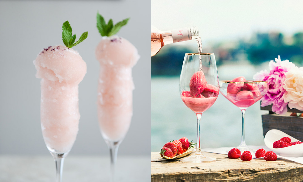 3 recept på Frosé du måste prova i sommar - frusen rosé svalkar gott i ...