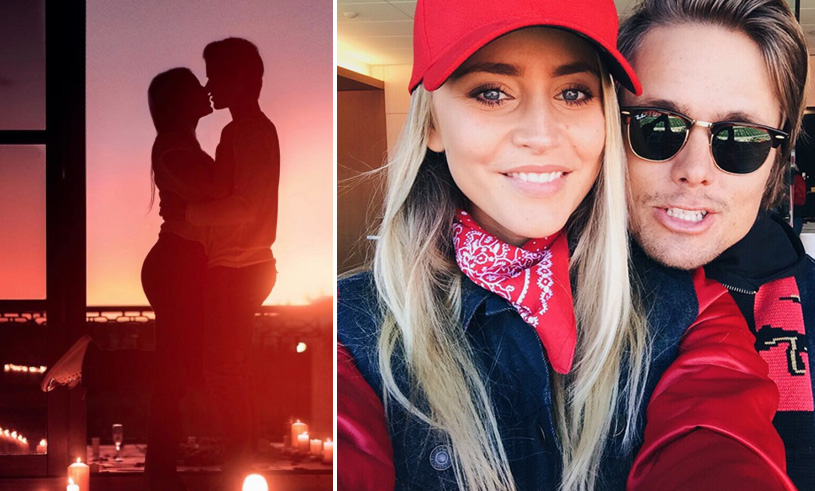 Jon Olsson och Janni Delér har förlovat sig - och vi bara älskar ringen ...